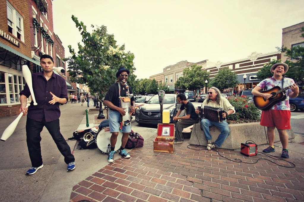 Downtown buskers signal springtime in Lawrence – I Heart Local Music